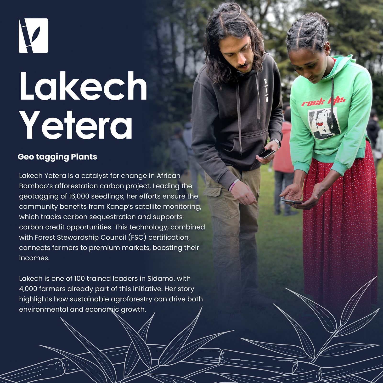 Lakech Yetera: A Catalyst for Change in Carbon Tracking - explorer.land